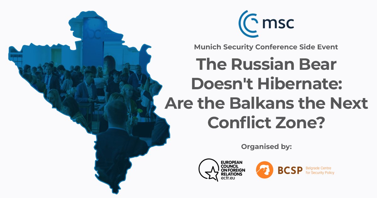 BCSP side event on Western Balkans at Munich Security Conference ...