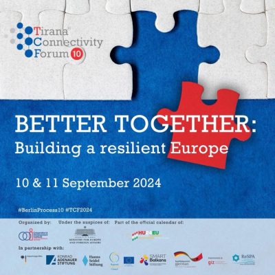 Tirana Connectivity Forum will take place on 10-11 September - European ...