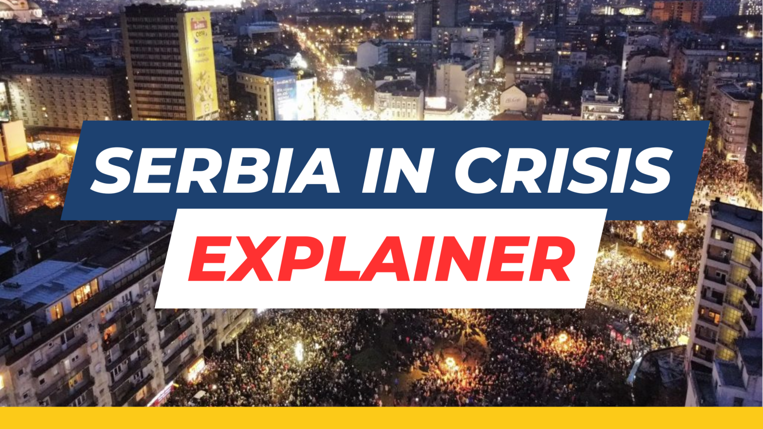 Why did the Novi Sad railway station accident trigger such large ...